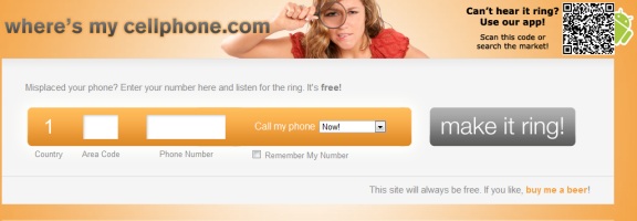 Test Your Phone Settings (or Find Your Phone) With Wheresmycellphone ...